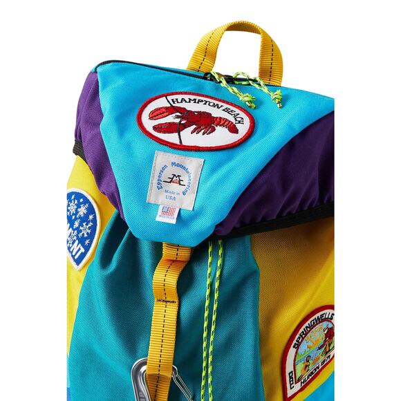 Epperson Mountaineering | Bags | Colorful Backpack With Patches | Poshmark